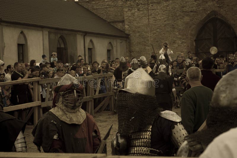 Knight is ready for batle editorial photography. Image of mail - 76054567