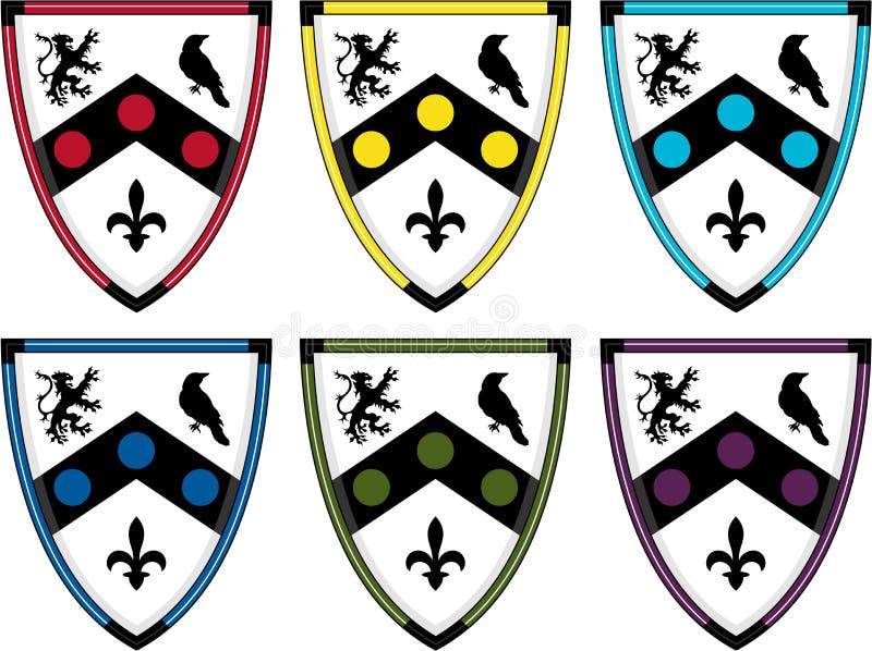 Medieval Knights in Narrow Canyon Stock Illustration - Illustration of ...