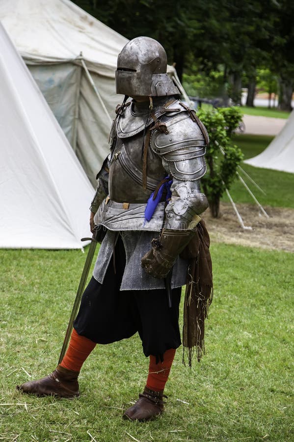 Medieval knights templar stock photo. Image of armor - 203114428
