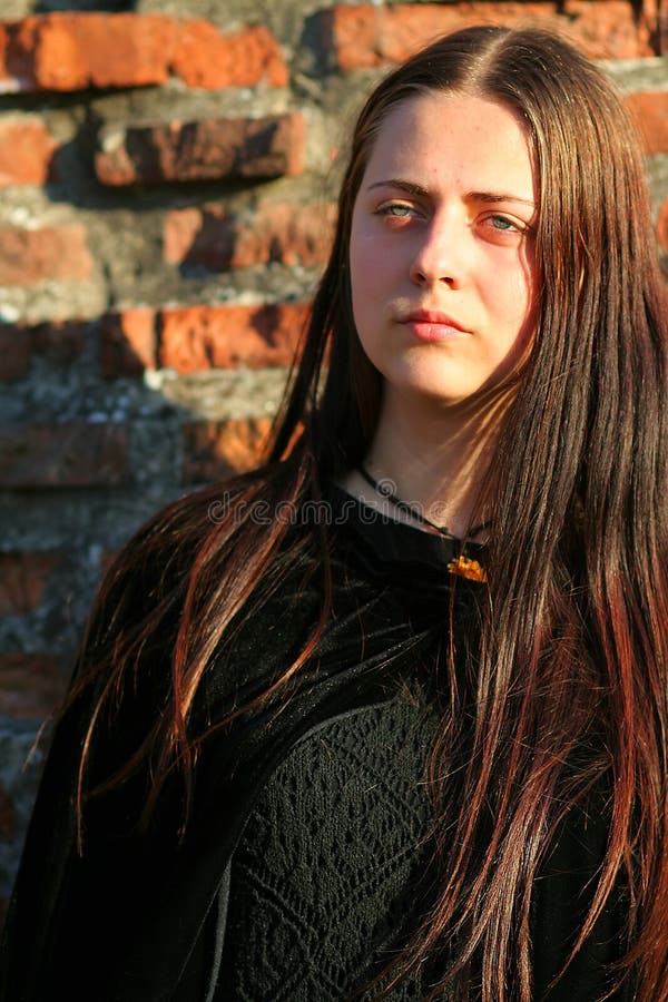 Medieval lady stock photo. Image of dracula, historical - 1362644