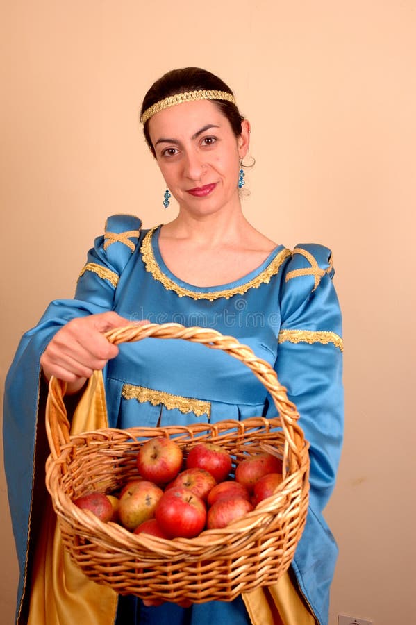 Medieval lady stock image. Image of clothing, elder, elves - 9021511