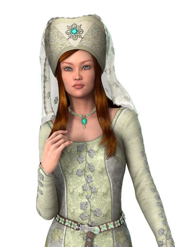 Medieval Lady Stock Illustrations – 10,483 Medieval Lady Stock ...