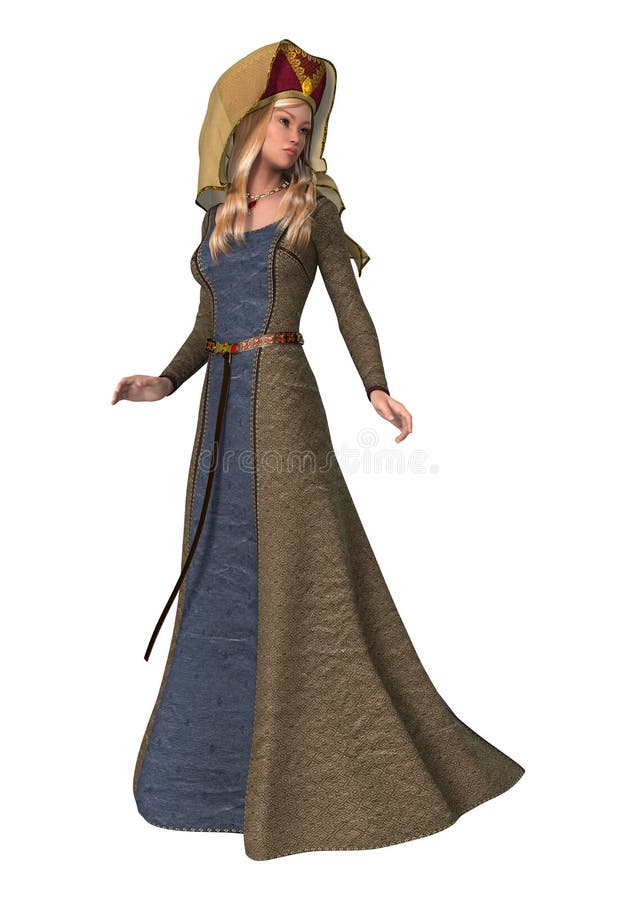 Medieval Lady Stock Illustrations – 5,351 Medieval Lady Stock ...