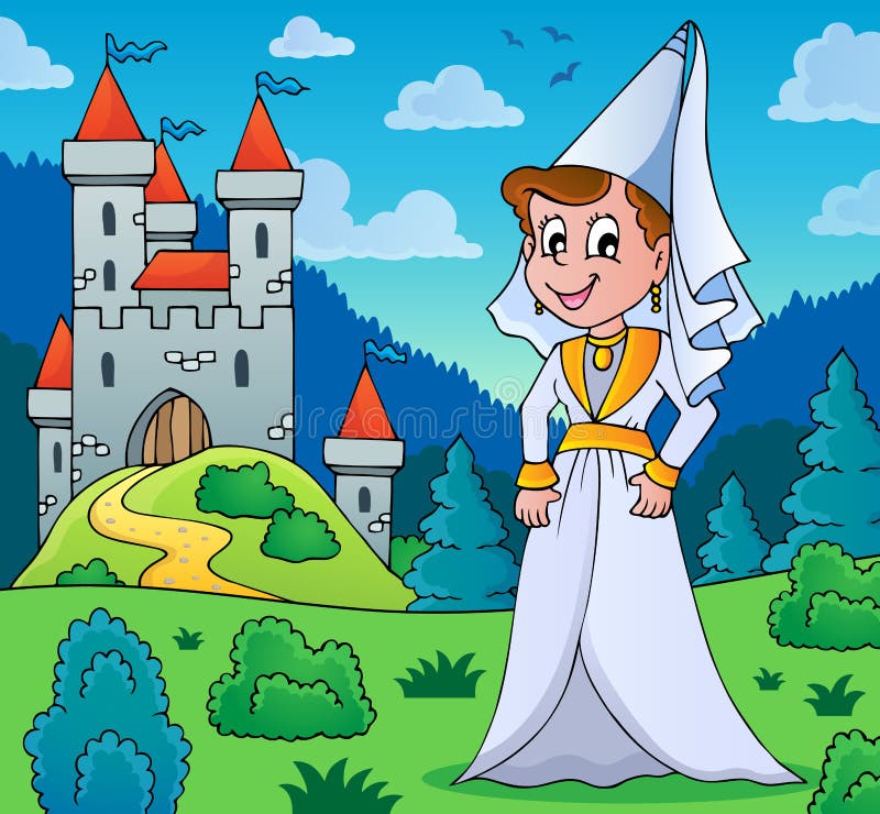 Medieval Lady Stock Illustrations – 6,485 Medieval Lady Stock ...