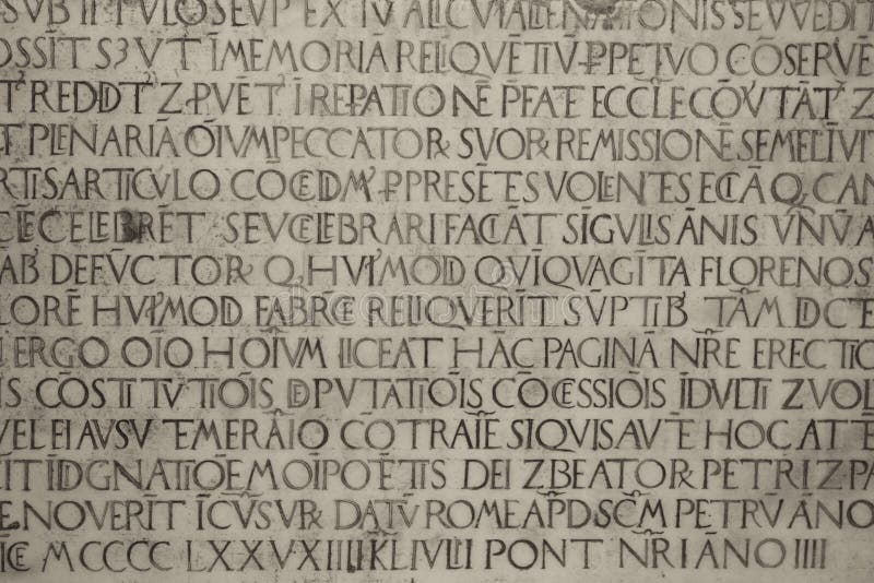Medieval latin script stock image. Image of line, historical - 1797417