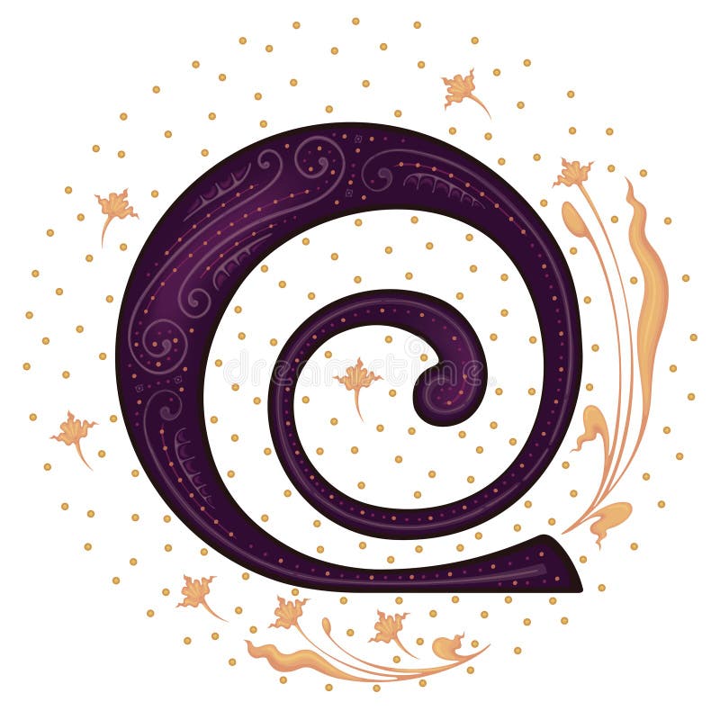 Medieval Letter Q.Font .Alphabet . Typeface . Ancient Book Miniature ...