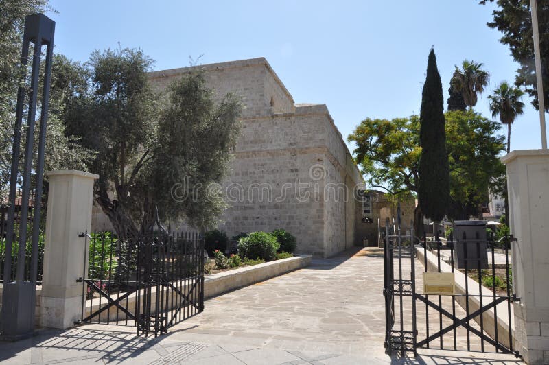 The Medieval Limassol Castle in Cyprus Stock Image - Image of crusades ...