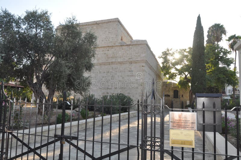 The Medieval Limassol Castle in Cyprus Stock Photo - Image of artifact ...