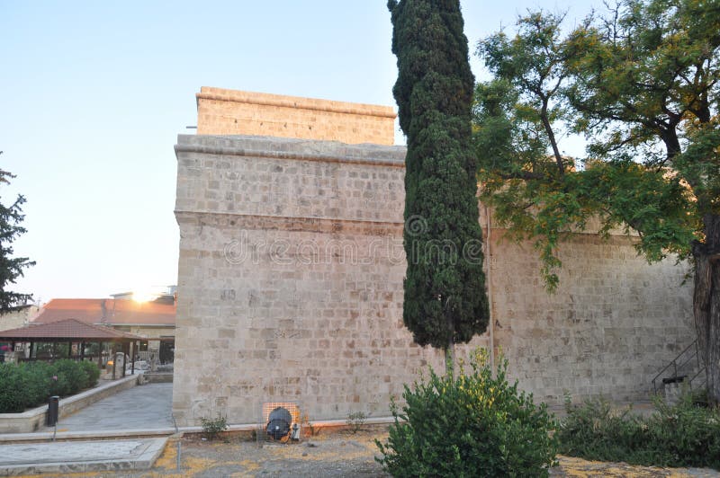 The Medieval Limassol Castle in Cyprus Stock Image - Image of century ...