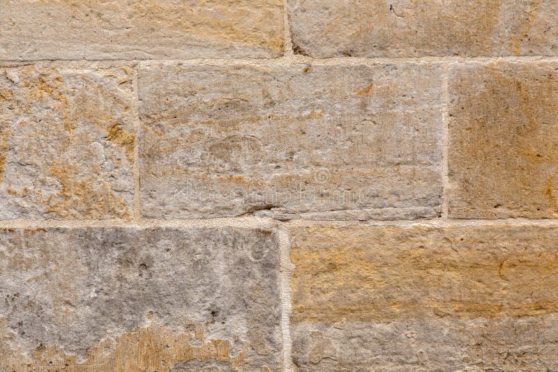 Medieval Limestone Blocks Close Up Texture Stock Photo - Image of ...