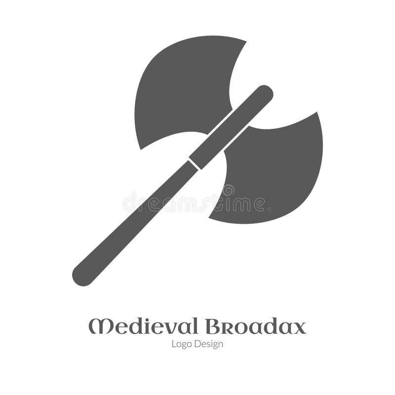 Medieval Logo Emblem Template, Black Simple Style Stock Vector ...