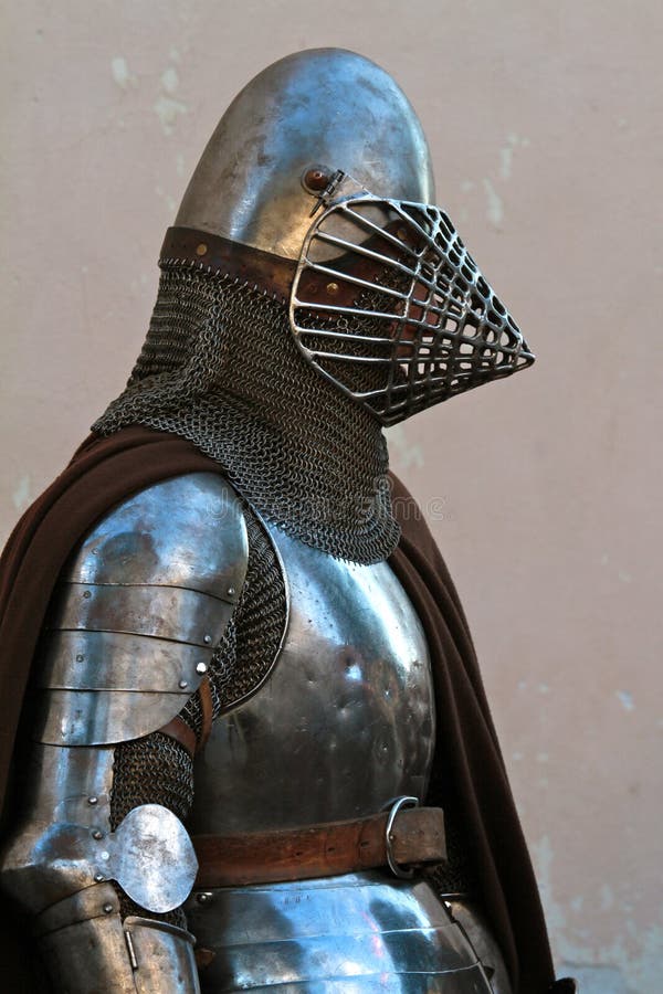 Medieval Lombard armor stock image. Image of armor, history - 23381491