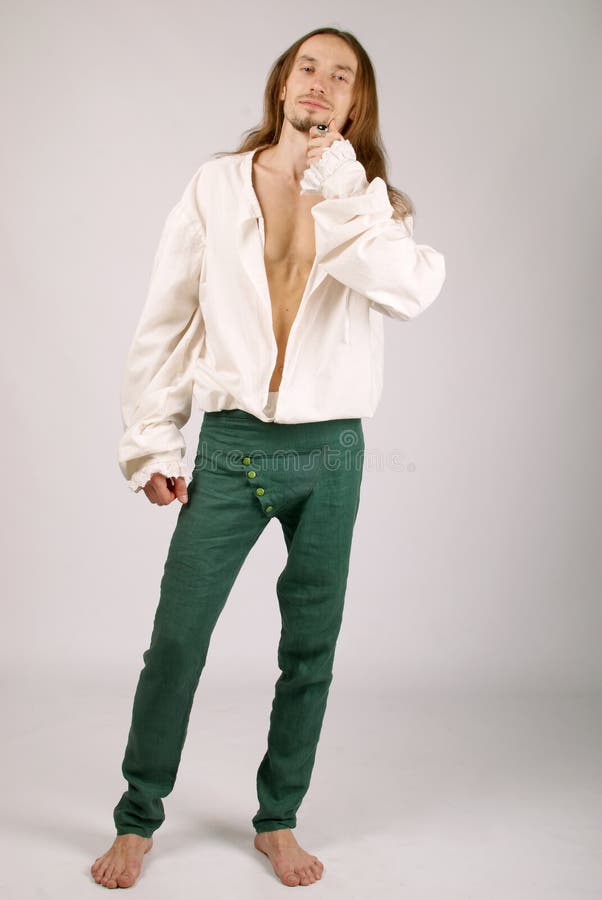 Medieval lord stock image. Image of ring, model, person - 19219021