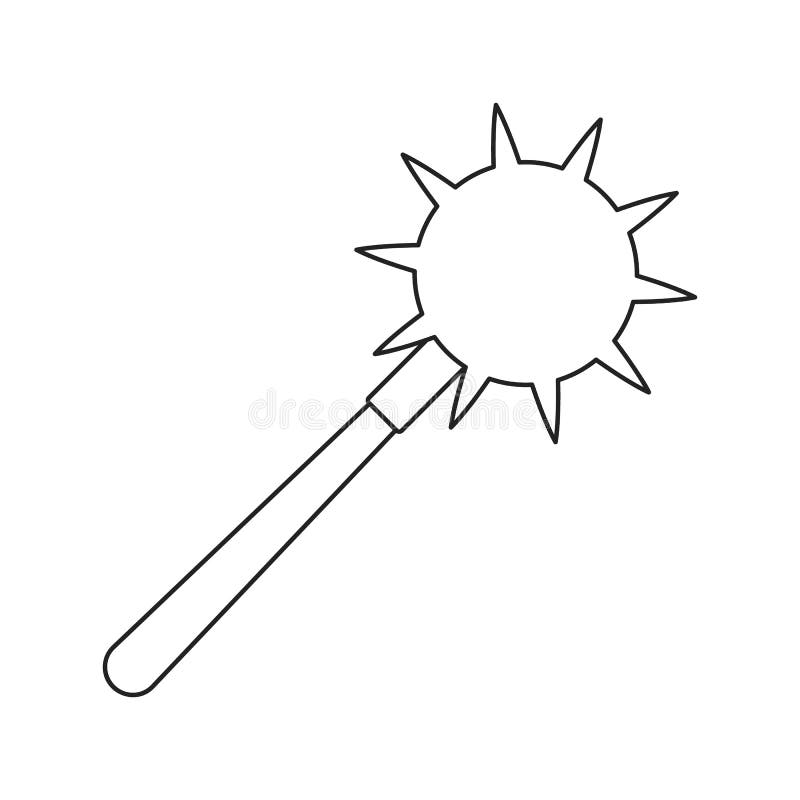 Spike Mace Icon Stock Illustrations – 1,043 Spike Mace Icon Stock ...