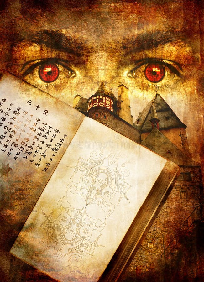 Medieval magic stock illustration. Illustration of blank - 3253807