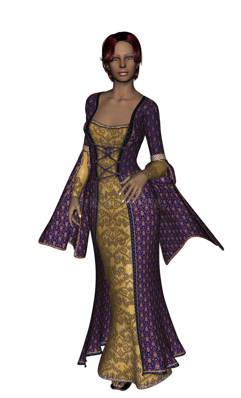 Medieval Maiden Stock Illustrations – 1,091 Medieval Maiden Stock ...