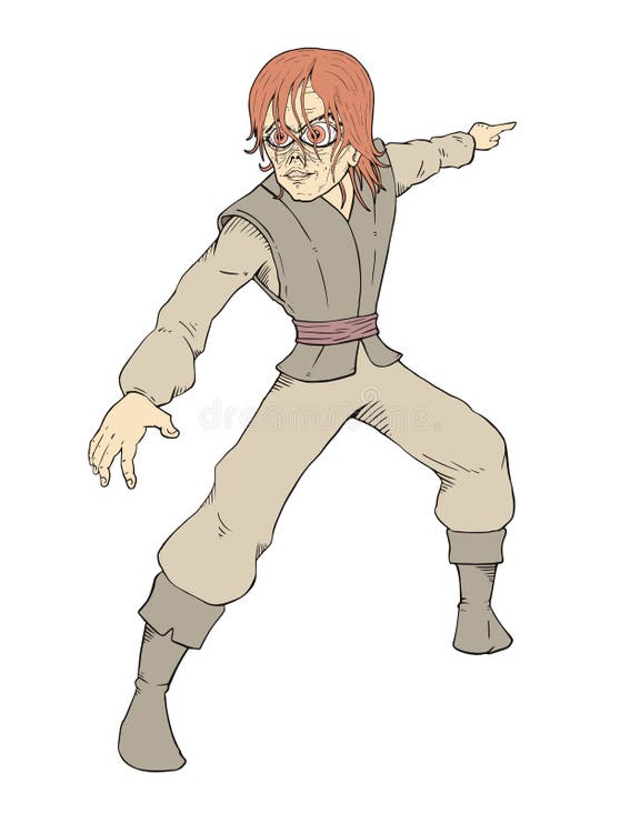 Medieval man pointing stock vector. Illustration of creative - 364439384