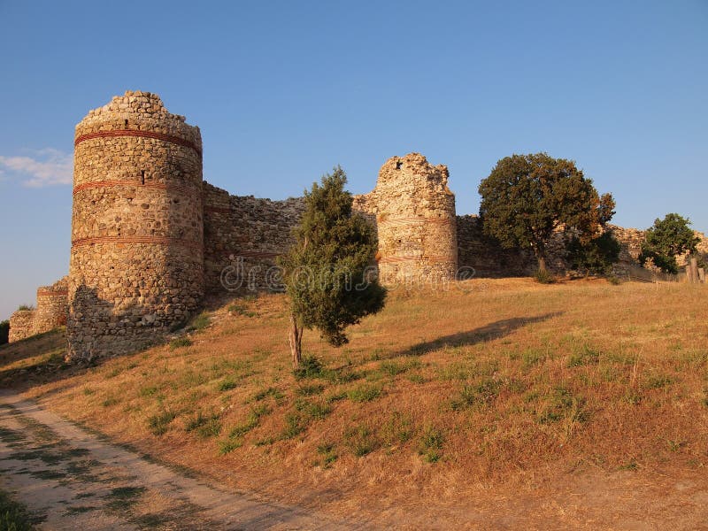 The Medieval Mezek Fortress (Bulgaria) Stock Photo - Image of stone ...