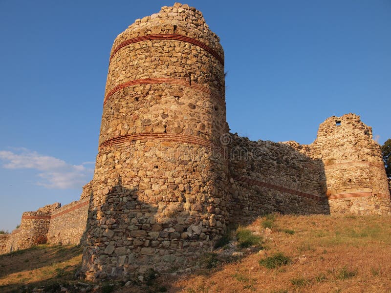 The Medieval Mezek Fortress (Bulgaria) Stock Image - Image of mezek ...