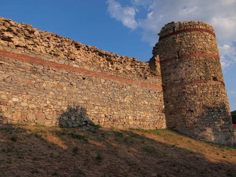 The Medieval Mezek Fortress (Bulgaria) Stock Image - Image of century ...
