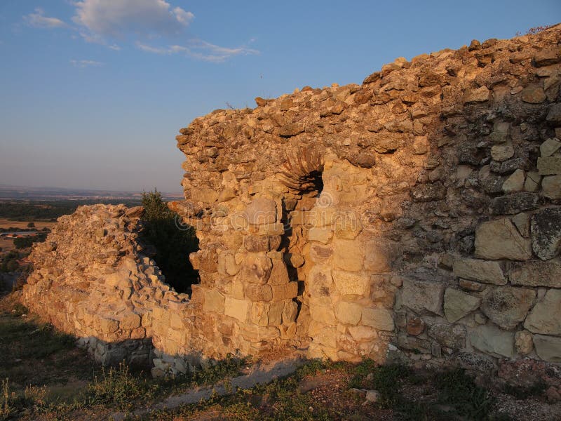 The Medieval Mezek Fortress (Bulgaria) Stock Photo - Image of medieval ...