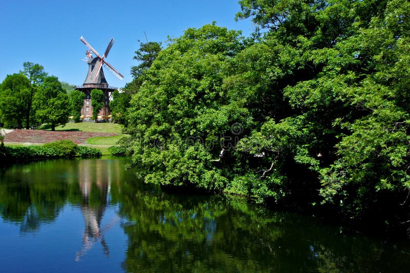 Medieval mill stock photo. Image of green, indigenous - 81261372