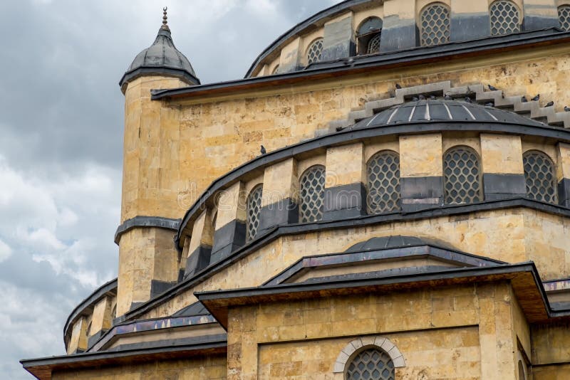 The medieval mosque. stock photo. Image of monument - 167102126
