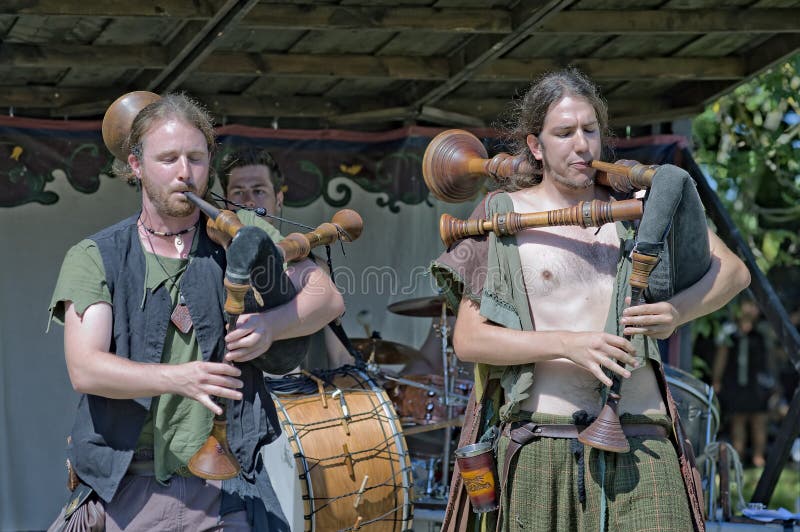 Medieval Band editorial stock photo. Image of group, four - 29806773