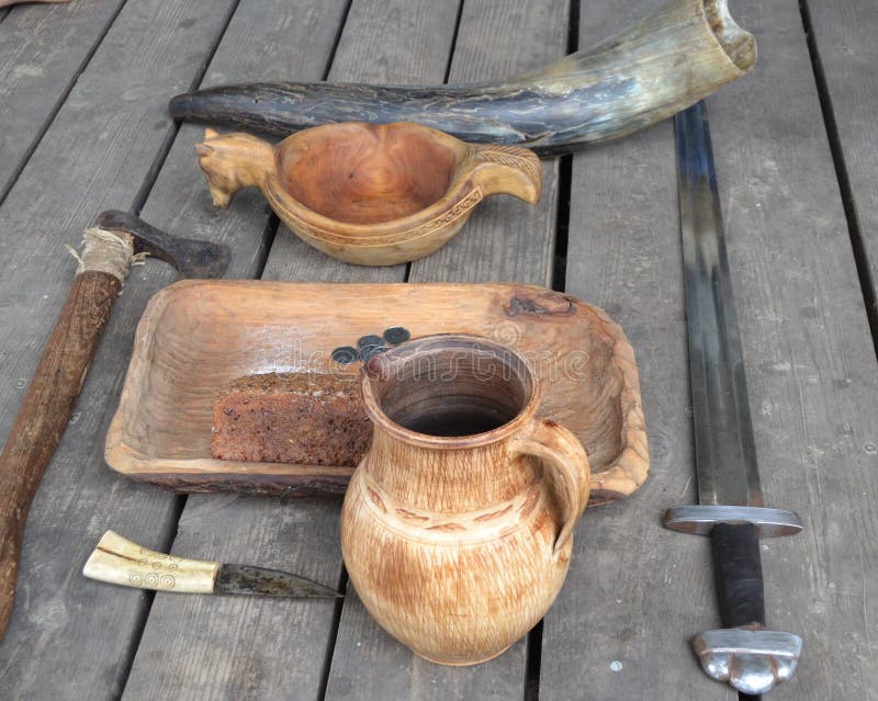 Medieval objects stock photo. Image of chain, britain - 35772190