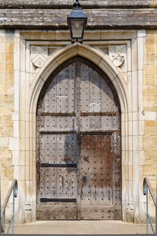 Medieval old door stock image. Image of century, aged - 28666115