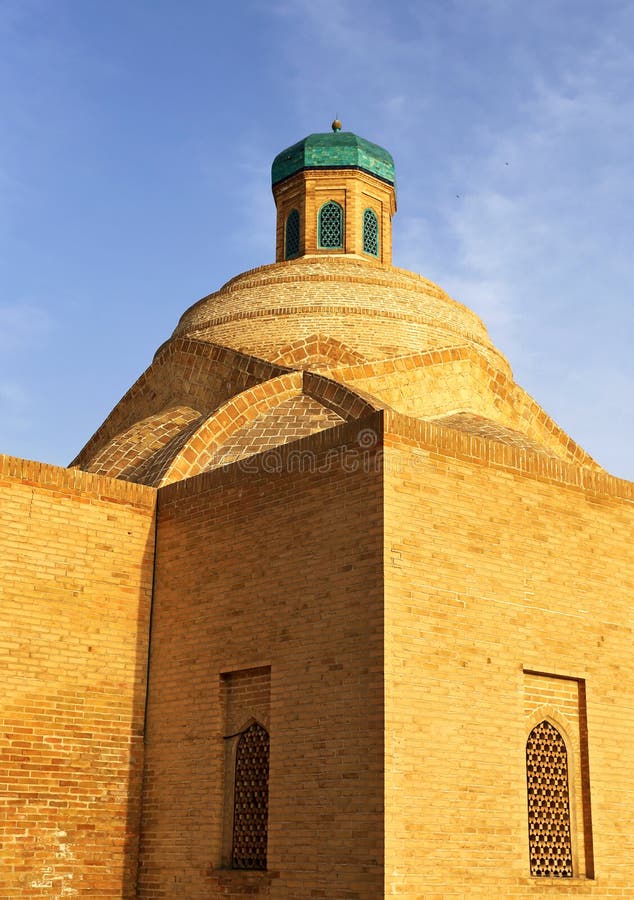 Medieval Oriental Structure with Turret Stock Photo - Image of travel ...