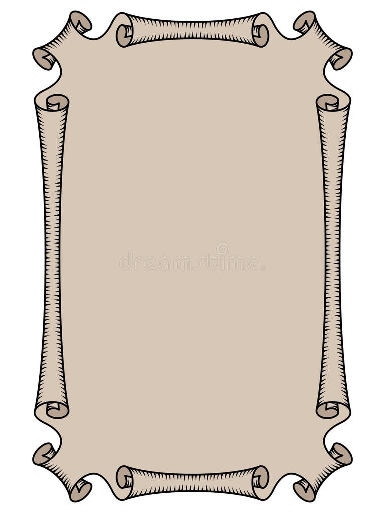 Stylized Vintage Medieval Sheet Stock Illustrations – 21 Stylized ...