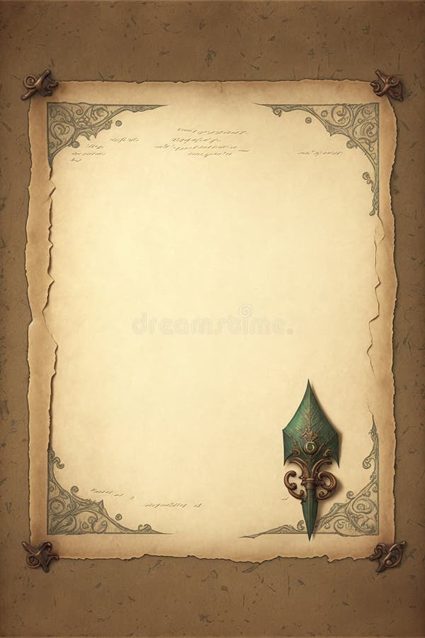 Medieval Paper Texture 007 - AI Generated Illustration Stock ...