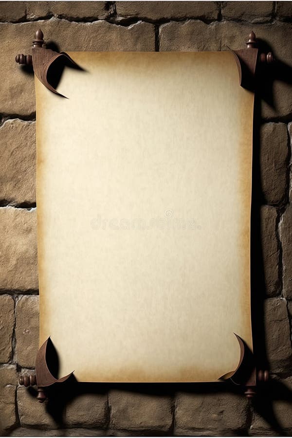Medieval Paper Texture 004 - AI Generated Illustration Stock ...
