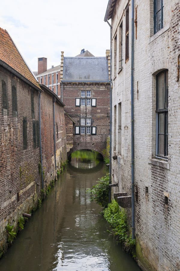 Medieval Part of Maastricht in the Netherlands Stock Image - Image of ...