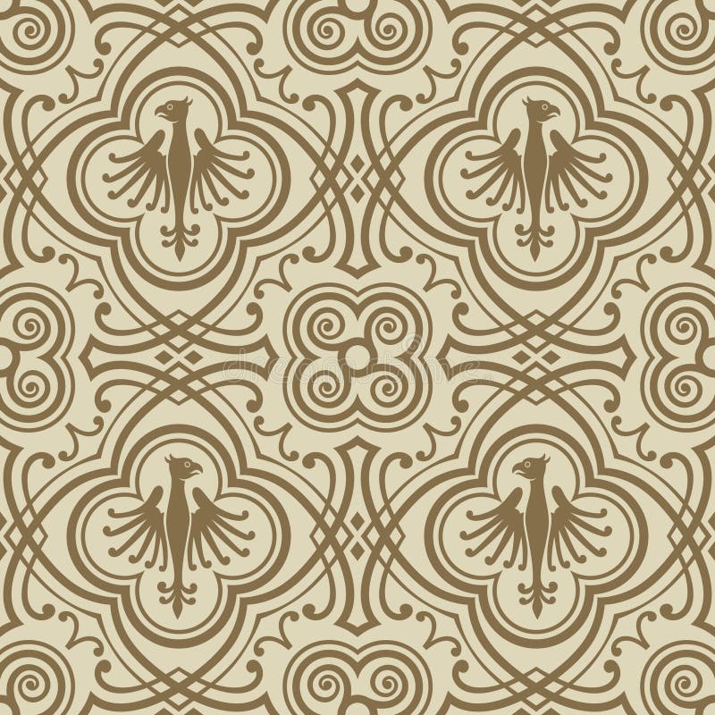 Medieval Pattern stock vector. Illustration of design - 11367138