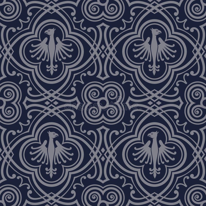 Medieval Pattern stock vector. Illustration of design - 11367138