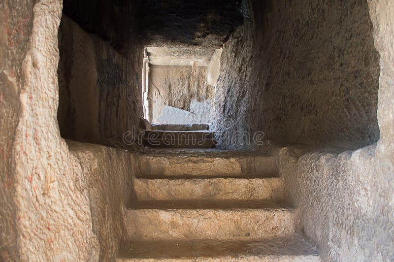 Old Medieval Prison Underground Corridor Stock Photo - Image of ceiling ...