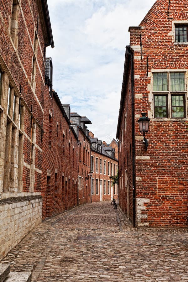 Medieval Quarter of the City of Leuven Stock Image - Image of belgium ...