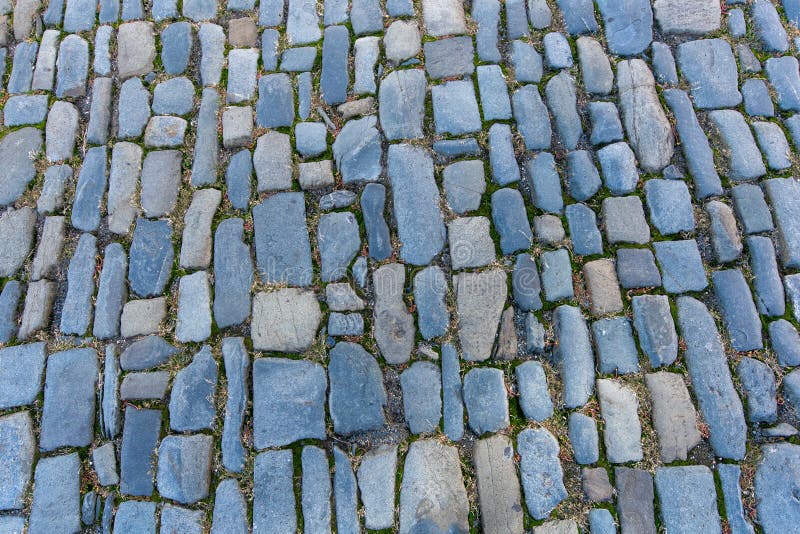 Medieval Cobblestone Paved Road Stock Image - Image of community ...