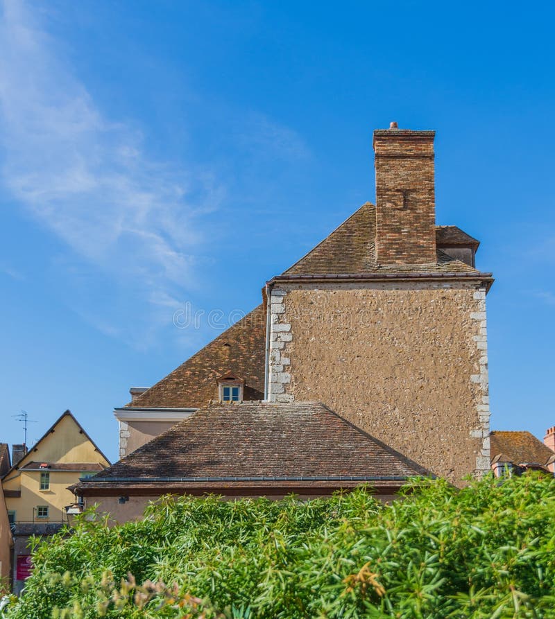 Medieval Rooftops Dorm Windows in Thuringia, Germany Stock Image ...