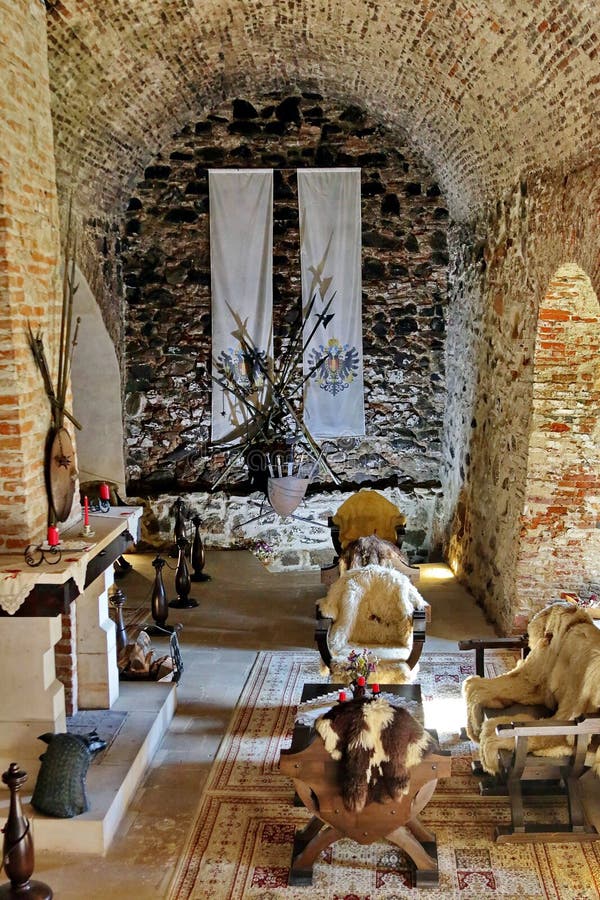 Medieval Room stock photo. Image of heat, knights, copper - 74977570