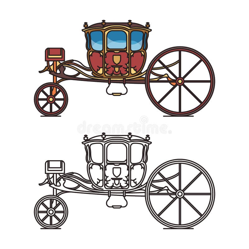 Coach Medieval Stock Illustrations – 306 Coach Medieval Stock ...