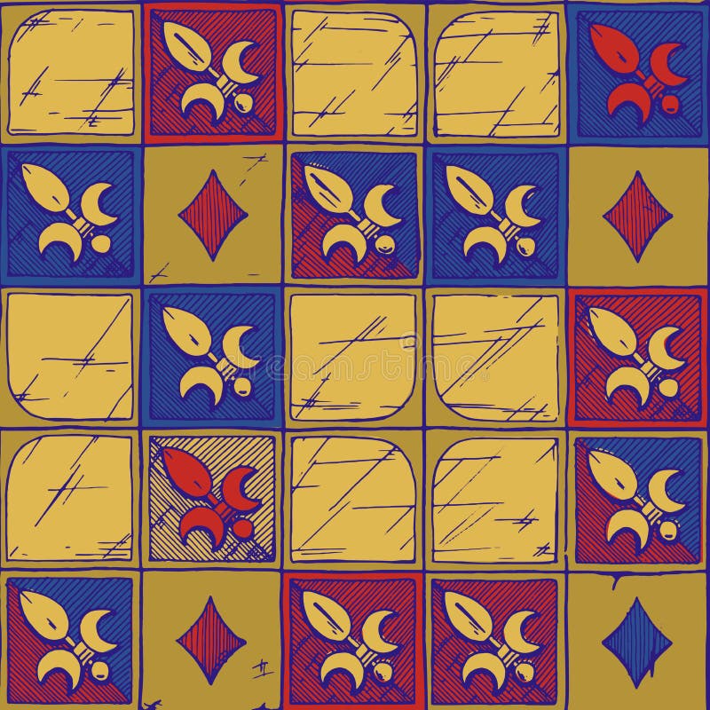 Medieval ornament stock vector. Illustration of element - 23332253