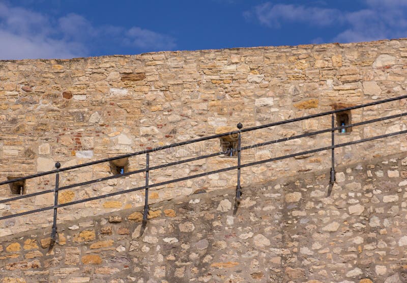 Medieval security wall stock photo. Image of gothic, europe - 62114018