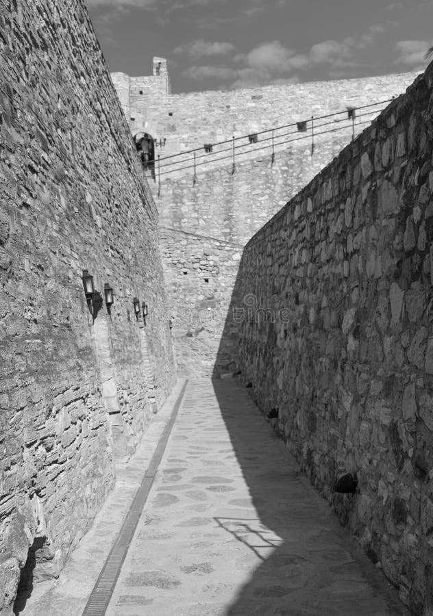 Medieval security wall stock photo. Image of ancient - 61035970