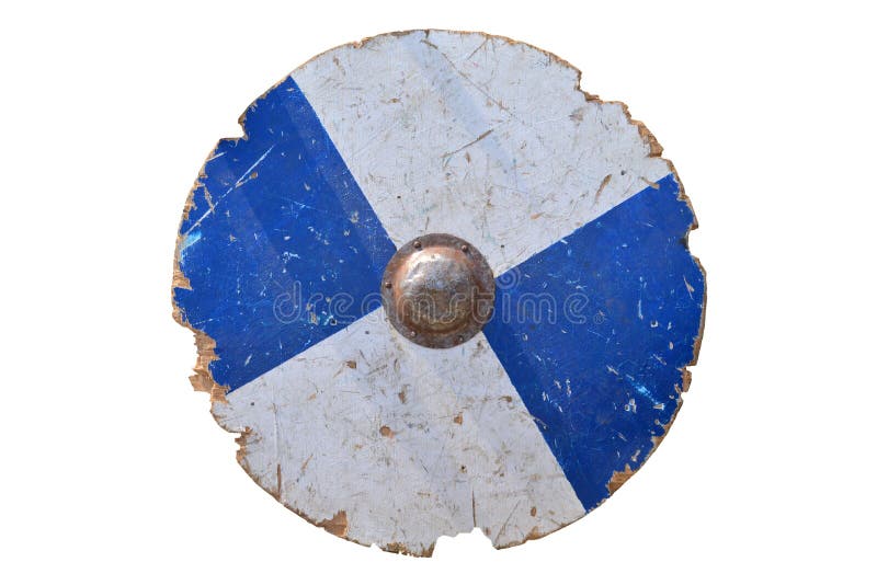 Medieval shield isolated stock image. Image of pattern - 99904401