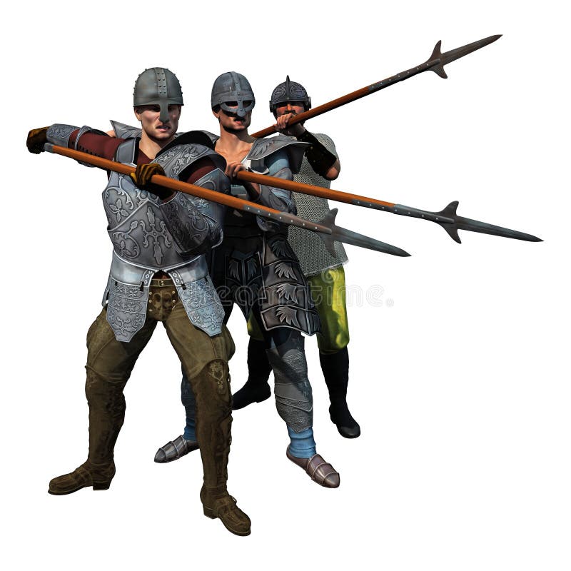 Medieval Spearman Map