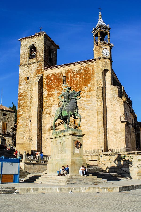 Medieval square editorial stock image. Image of peru - 50748014