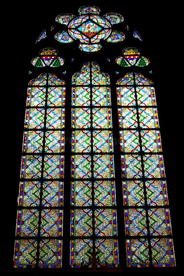 Medieval Stained Glass Window Picture. Image: 2264746